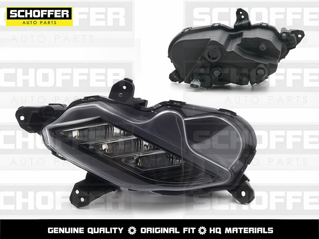 Фара ПТФ левая LED, для КИА K5 III 2020-н. в. KIA K5 III 2020-н. в, артикул SHF-11044, производителя SCHOFFER