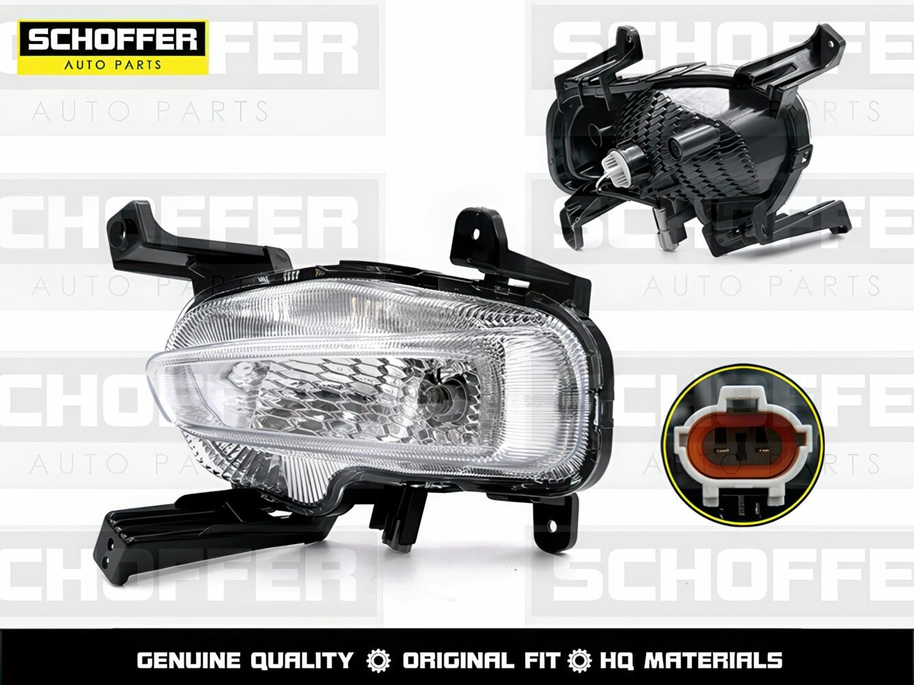 Фара противотуманная левая, для КИА Сид 2018-н. в. KIA Ceed 2018-н. в, артикул SHF-11129, производителя SCHOFFER