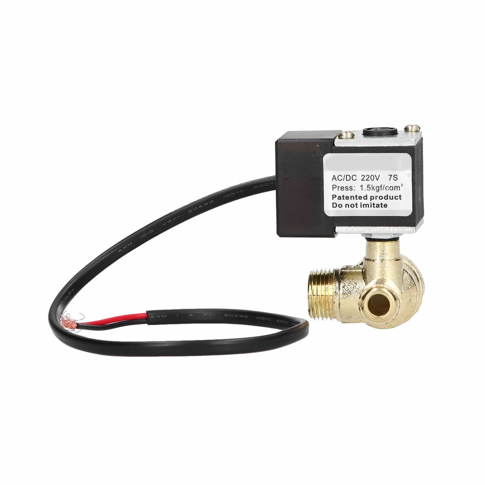 Задержанный соленоидный клапан с обратным клапаном AC/DC220V