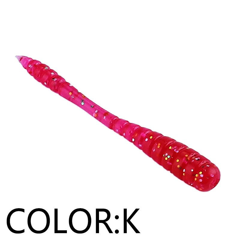 Supercontinent soft bait new tipsy fish 3cm/50pcs 5cm/14pcs fishing lures sinking tremor bait Soft Fishing Lure Fishy Worms lure