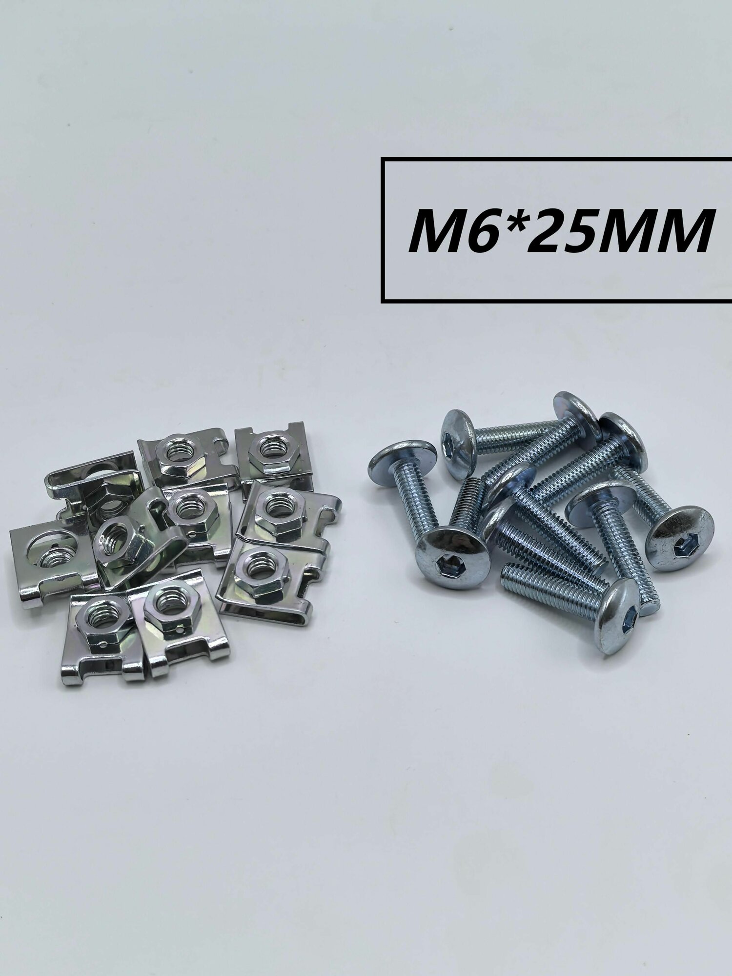 Шурупы 6 x 25 мм 10 шт. 6х25 10 штук