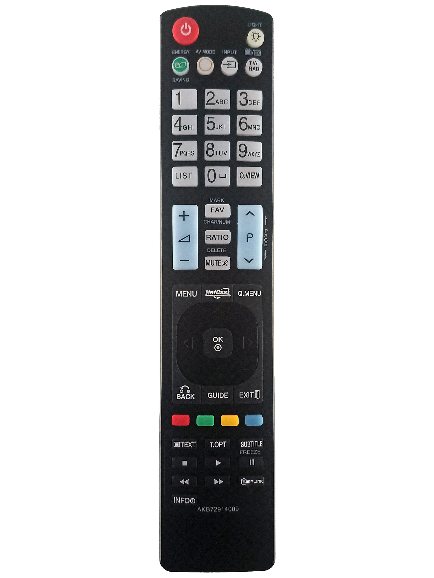 Пульт дистанционного управления AKB72914009 для телевизоров LG