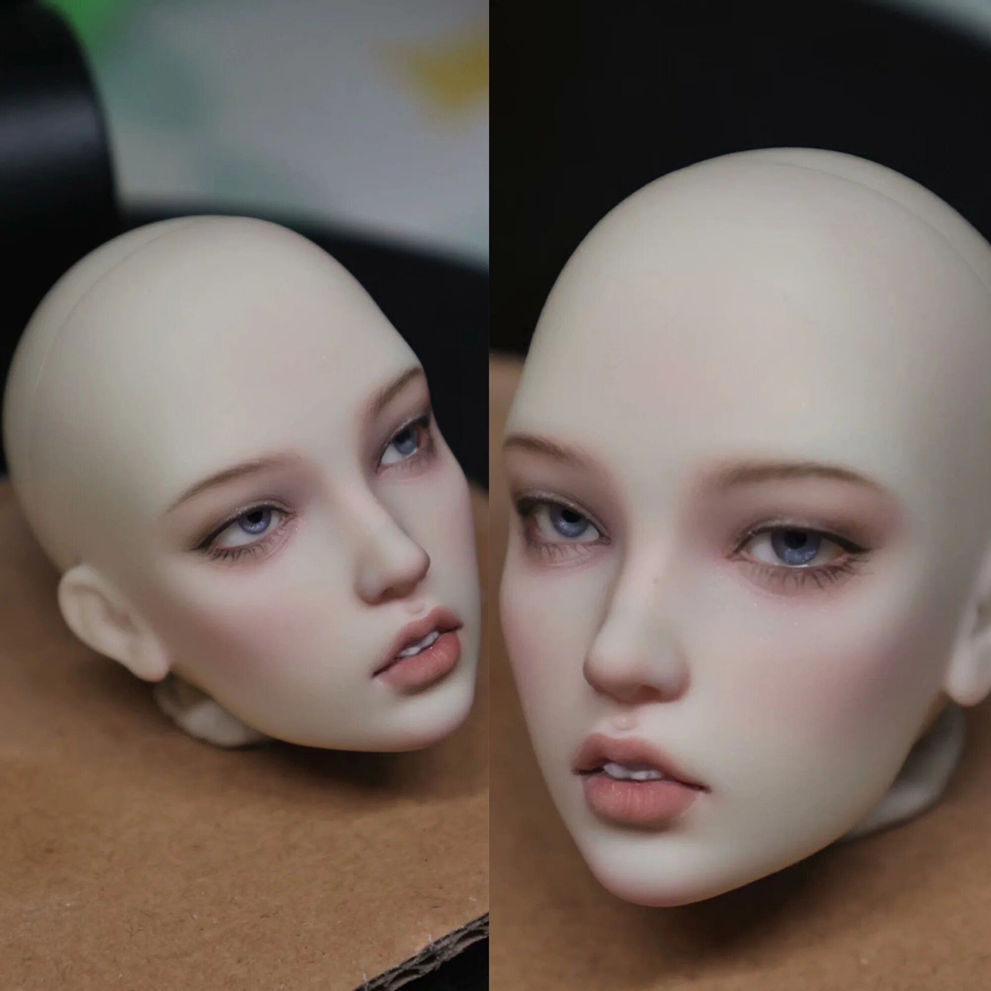Кукла шарнирная BJD 1/4 Молли, розовая, без макияжа, размер B/Head
