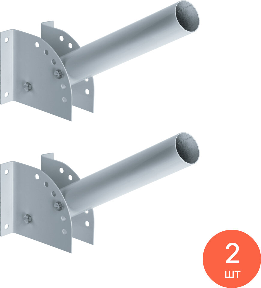 Кронштейн крепежный Navigator / Навигатор NSB-01-0-350, с переменным углом, диаметр 48мм / крепеж (комплект из 2 шт)