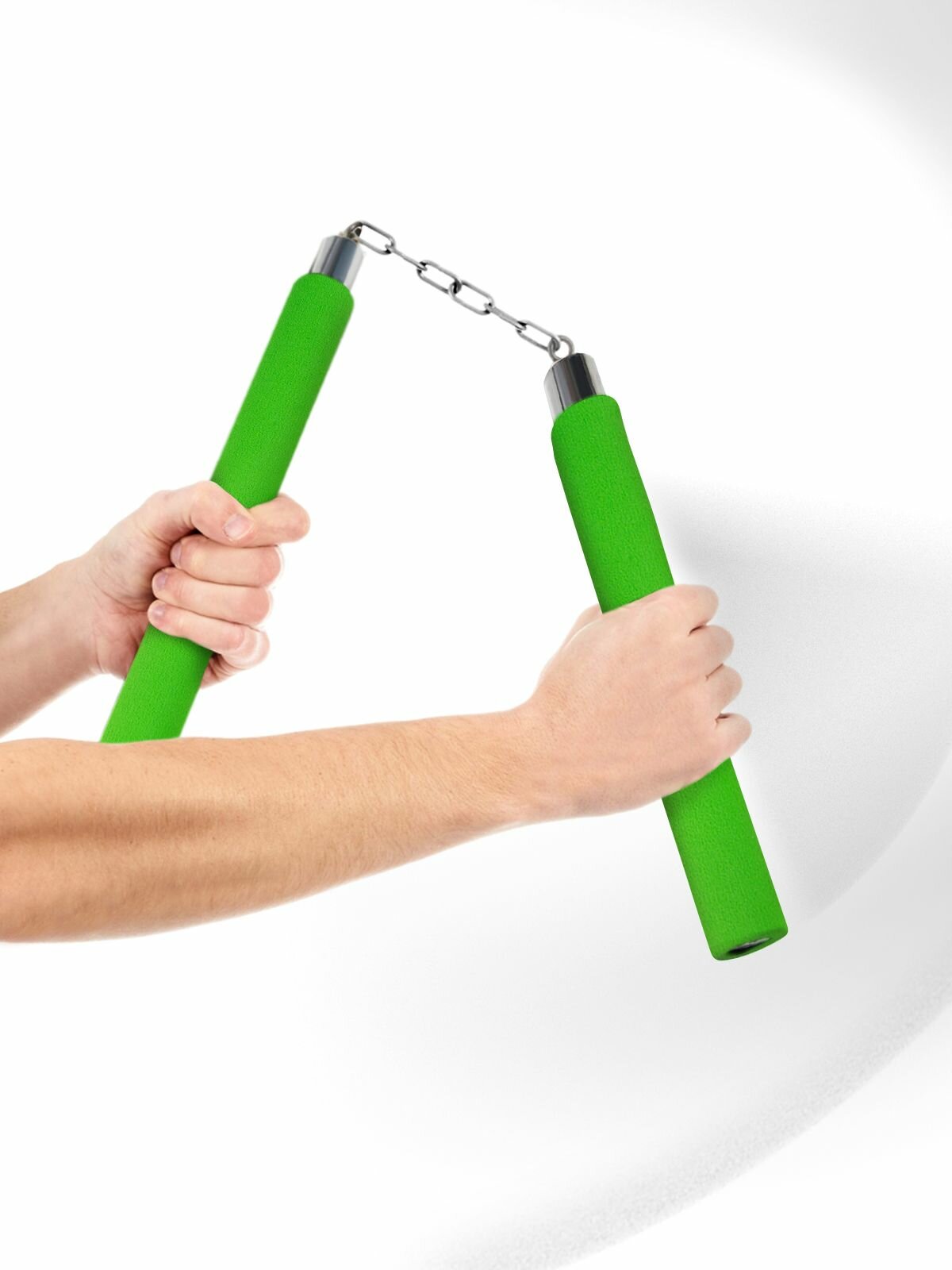 Нунчаки тренировочные боевые детские для единоборства, мягкие игрушечные для каратэ