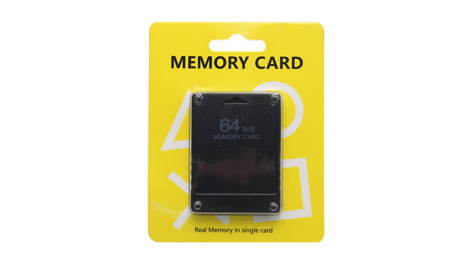 Карта памяти Sony Memory Card, 64 Mb, для PlayStation 2, черная