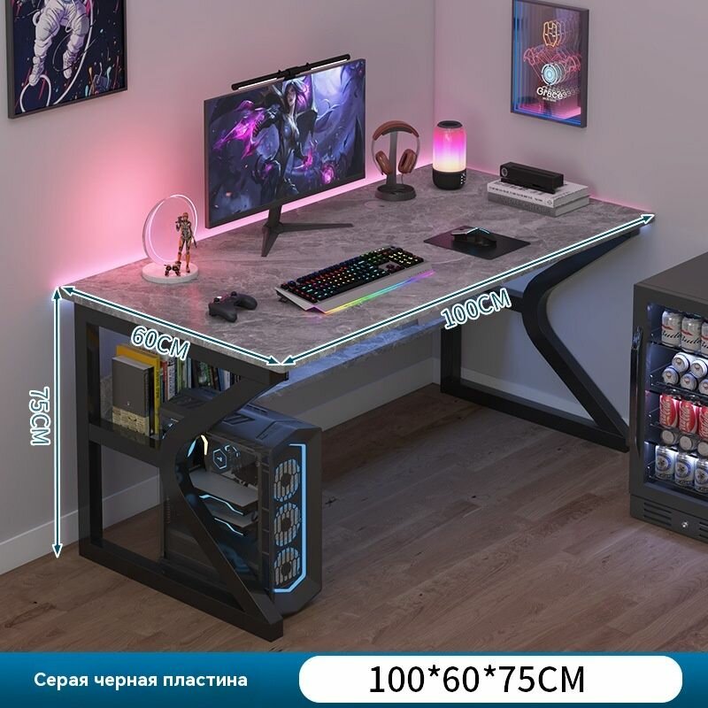Компьютерный стол простой современный домашний письменный стол-LHX