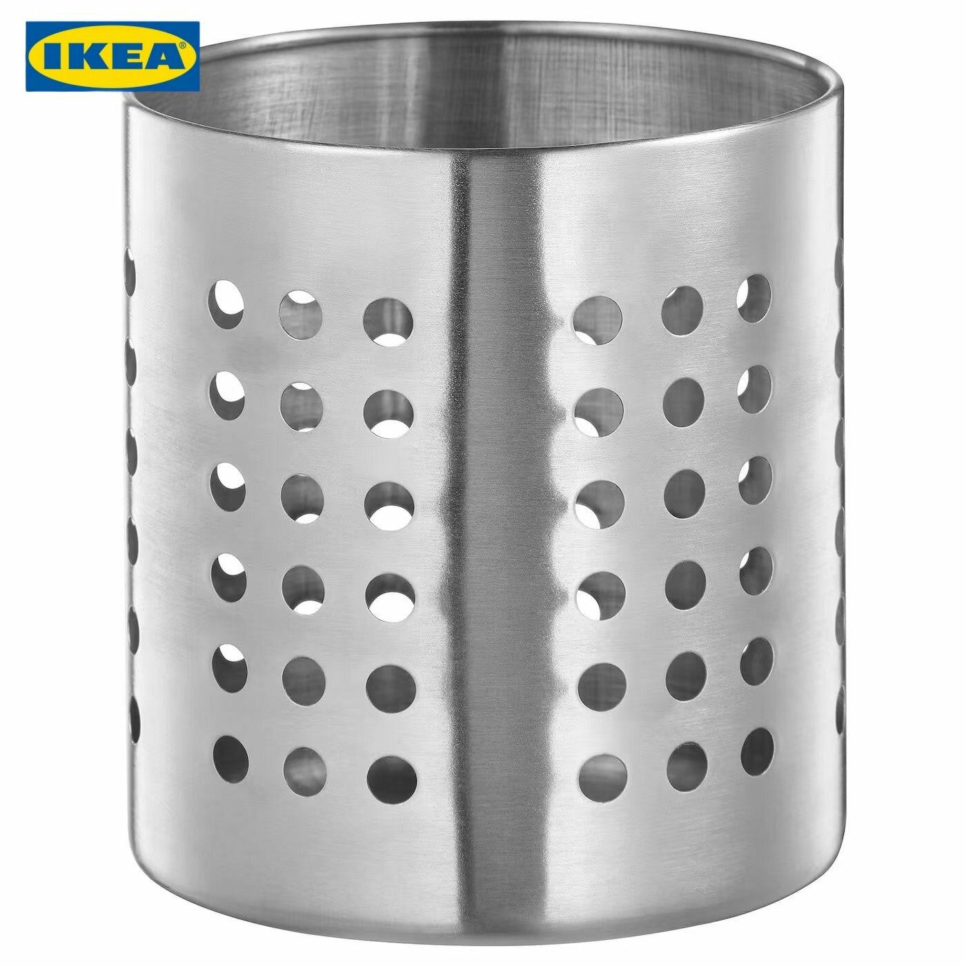 IKEA Сушилка для столовых приборов Икеа Орднинг, нержавеющая сталь, 13.5 см