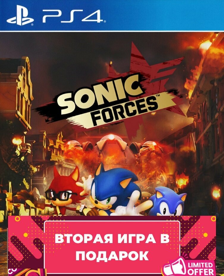 Игра Sonic Forces playstation 4 / ps4