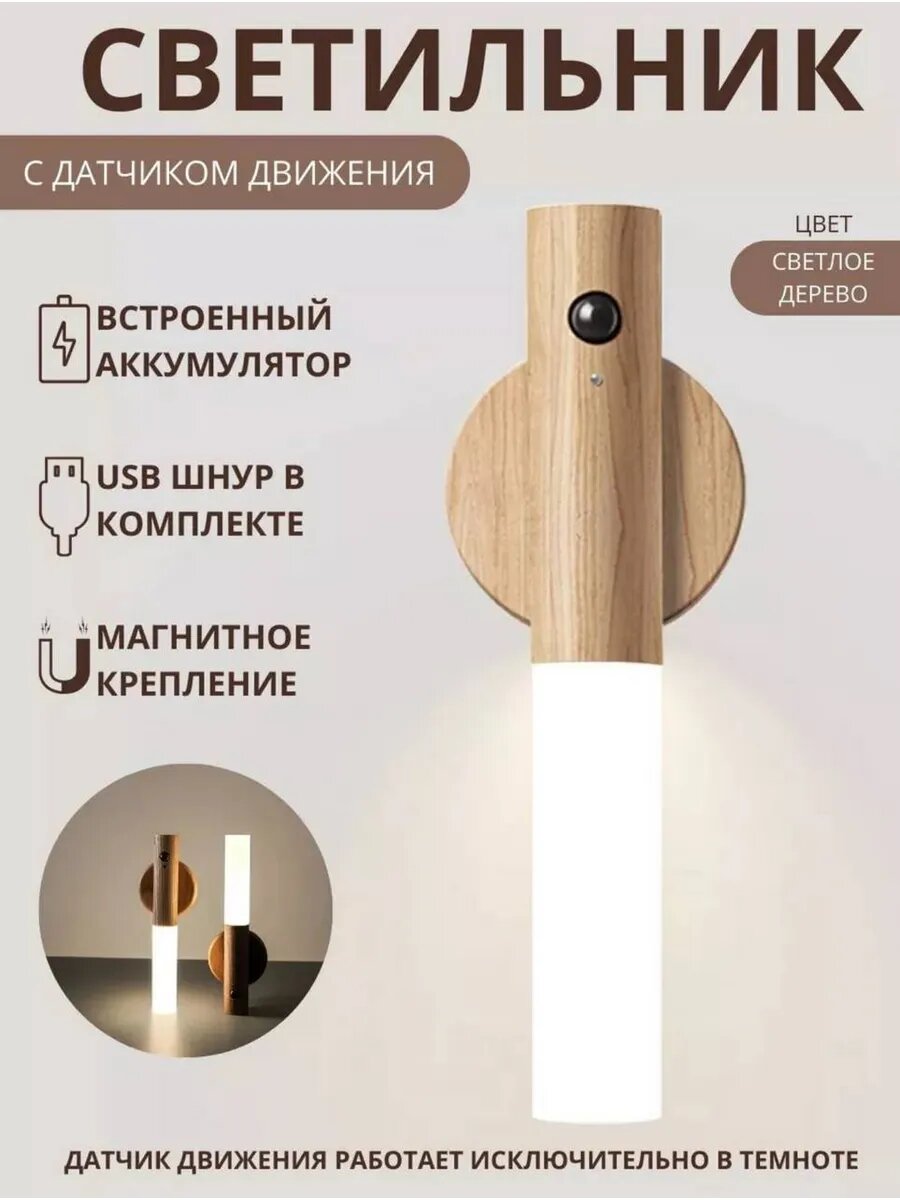 Светильник светодиодный на магните