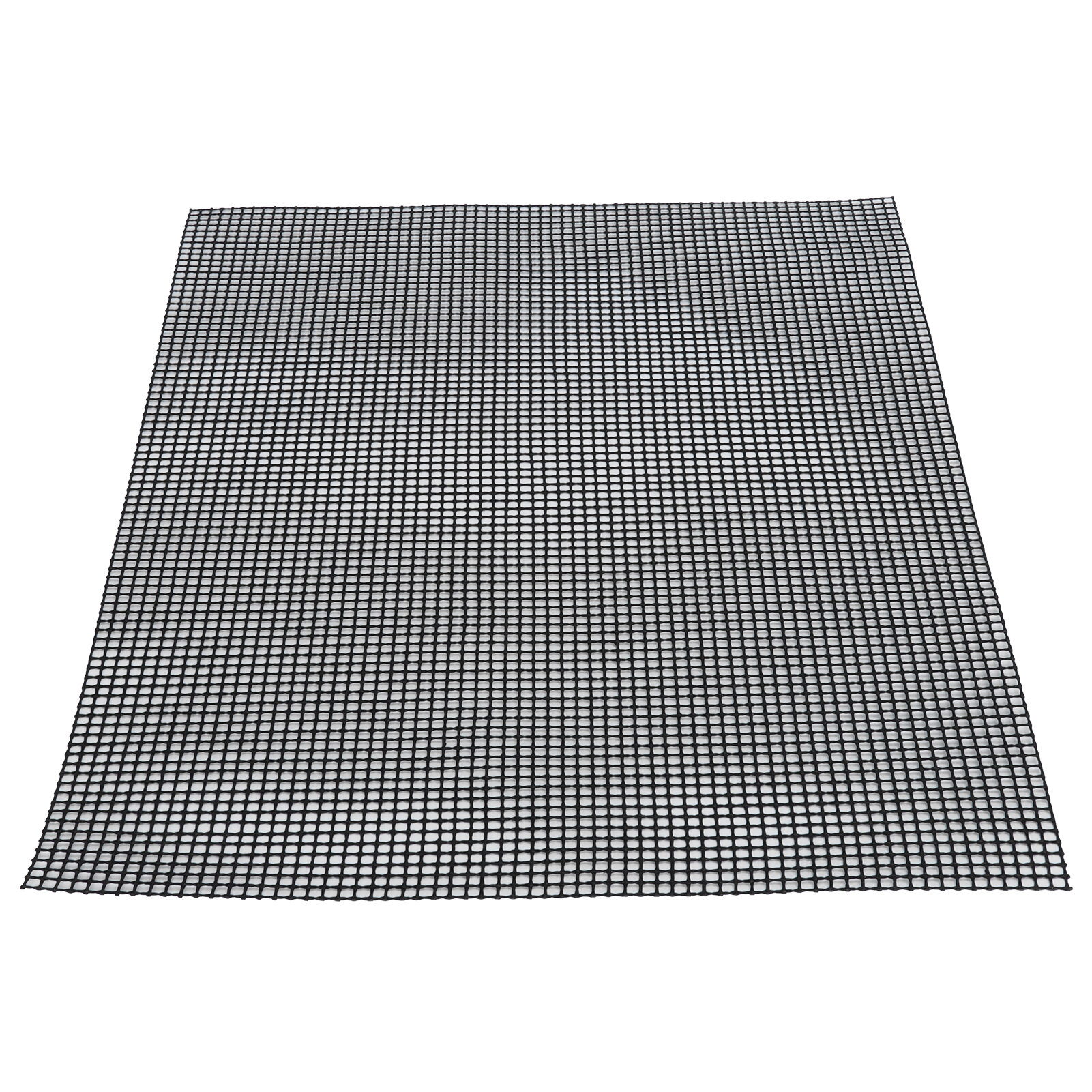 Пищевой антипригарный сетчатый лист, многофункциональный коврик для барбекю на открытом воздухе (черный, 36x42 см)