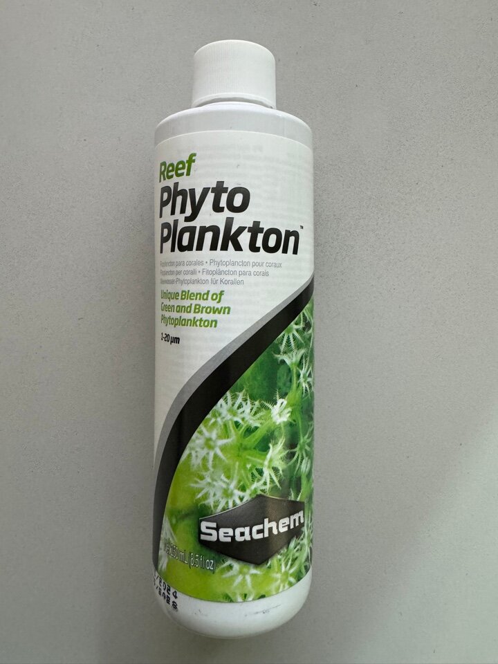 Смесь фитопланктонов Seachem Reef Phytoplankton 250 мл