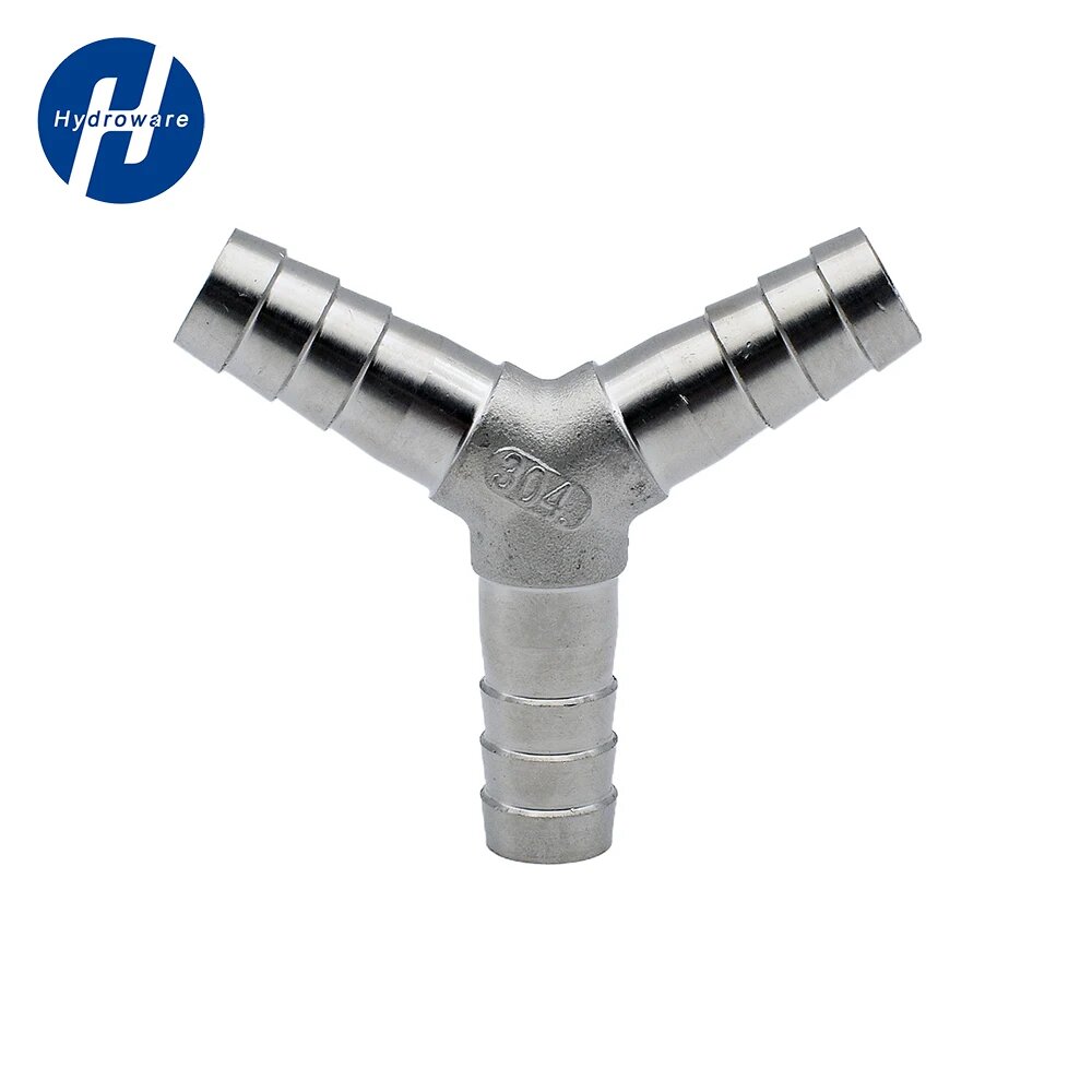 Разветвитель шланга из нержавеющей стали 304 10mm, Y Hose Fitting