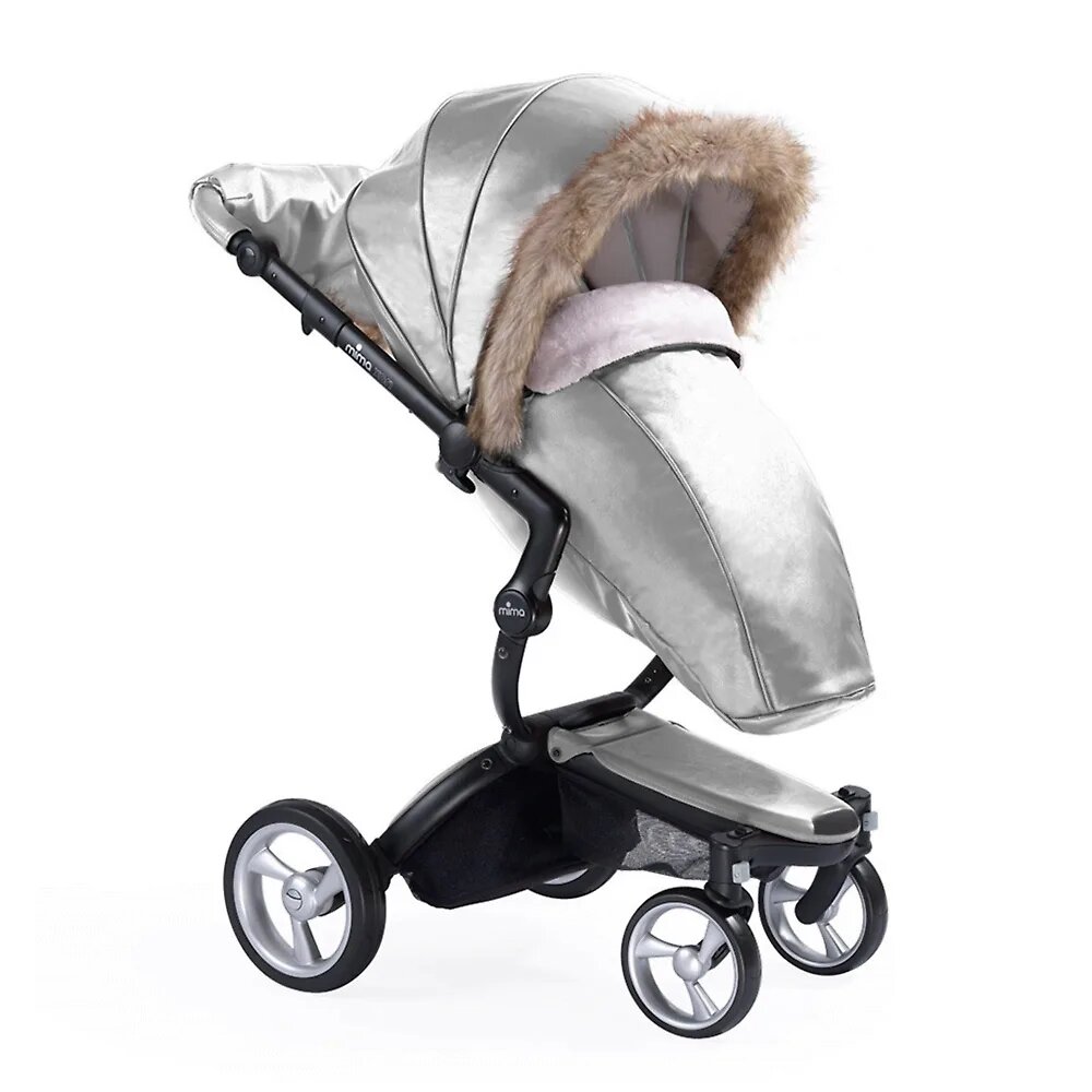 Комплект зимних аксессуаров Mima Xari Winter Outfit, цвет Argento (Серебристый), артикул производителя S1500-23