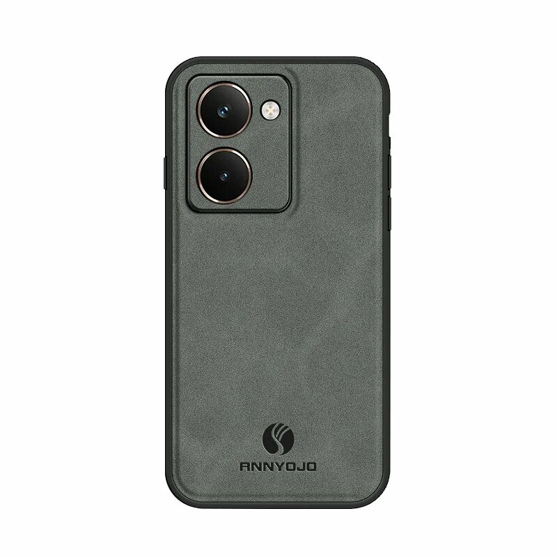 Чехол для Realme P3 Ultra 5G, Gray, искусственная кожа