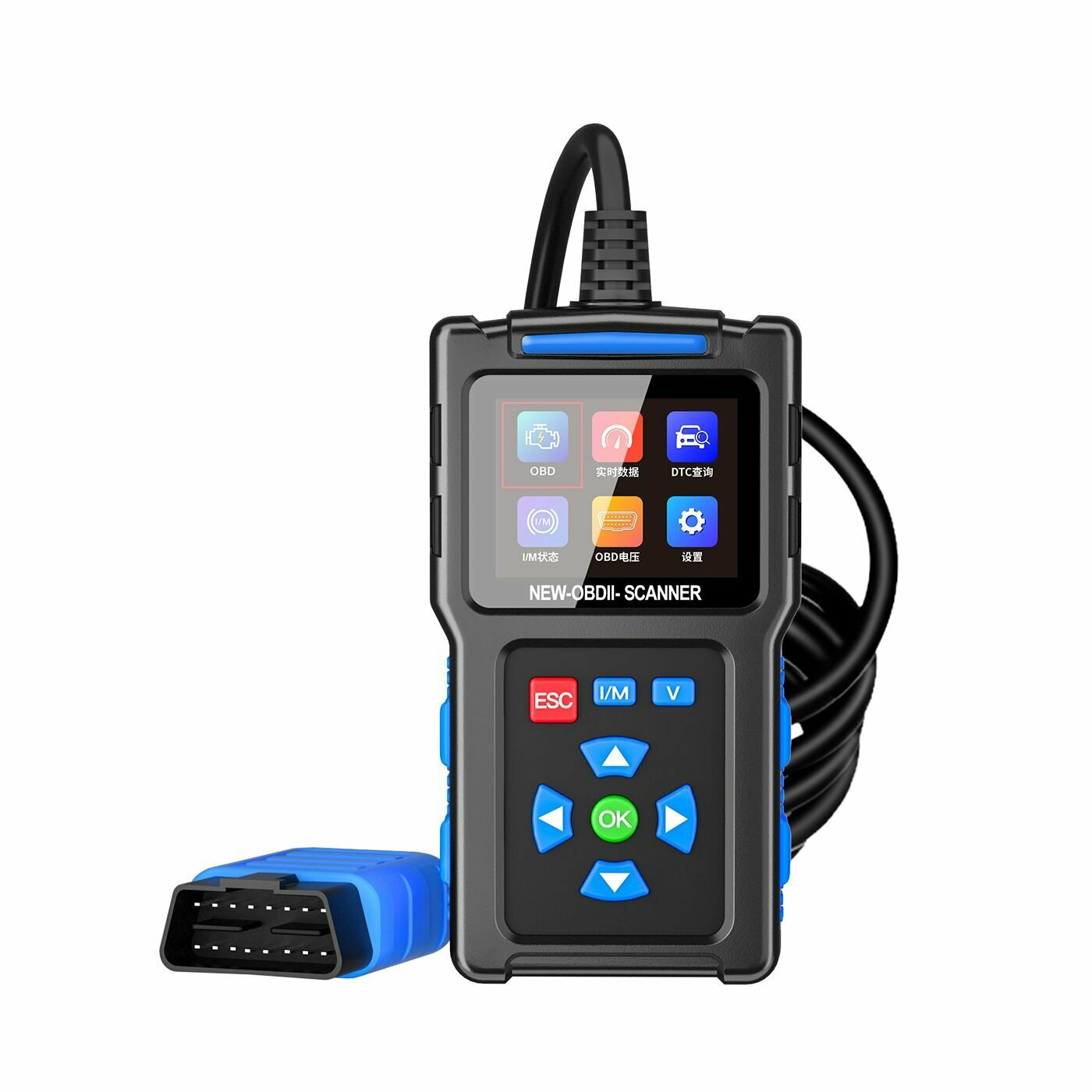 Стенд для диагностики T200, OBD2, детектор двигателя, ELM327