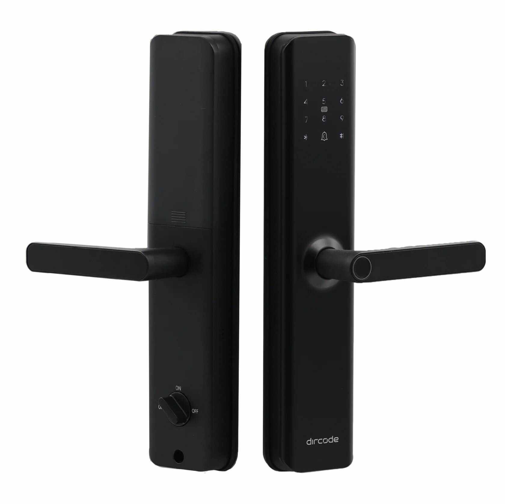 Электронный умный замок Dircode S-11 для сдачи в аренду недвижимости, встроенный модуль Bluetooth и Wi-Fi, врезная часть аналог Гардиан 32.21