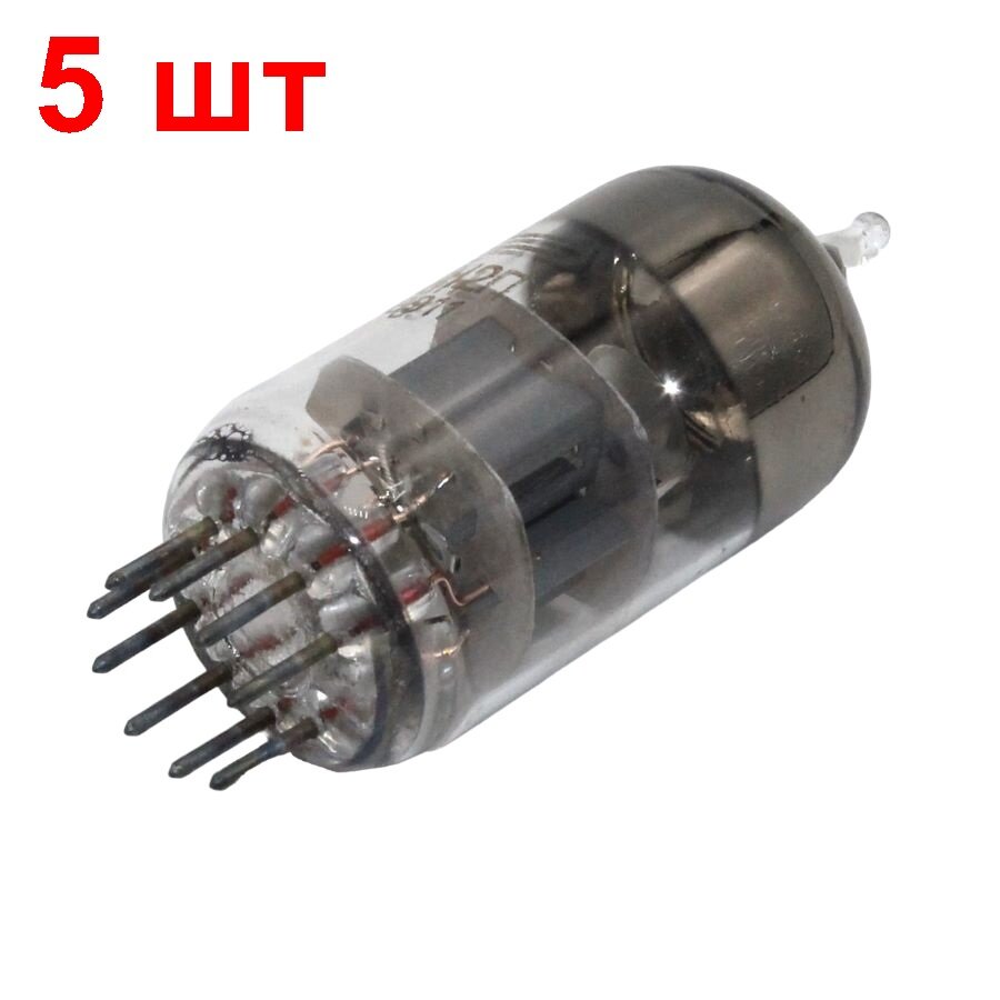 Лампа 6Н2П 5 шт. миниатюрный двойной триод
