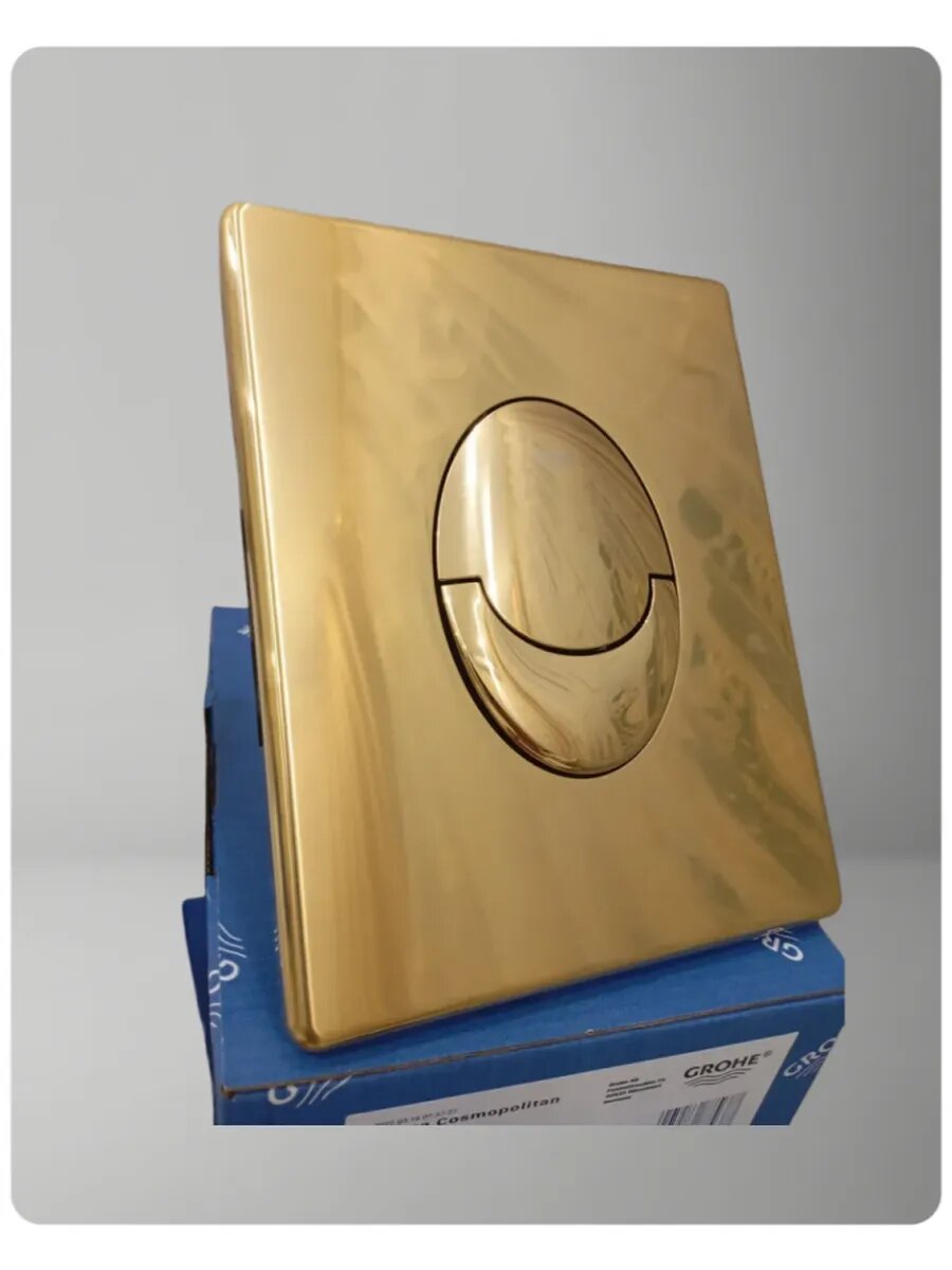 Кнопка смыва Grohe Skate Air 38505GNO, для инсталляции, пневматическое управление сливом