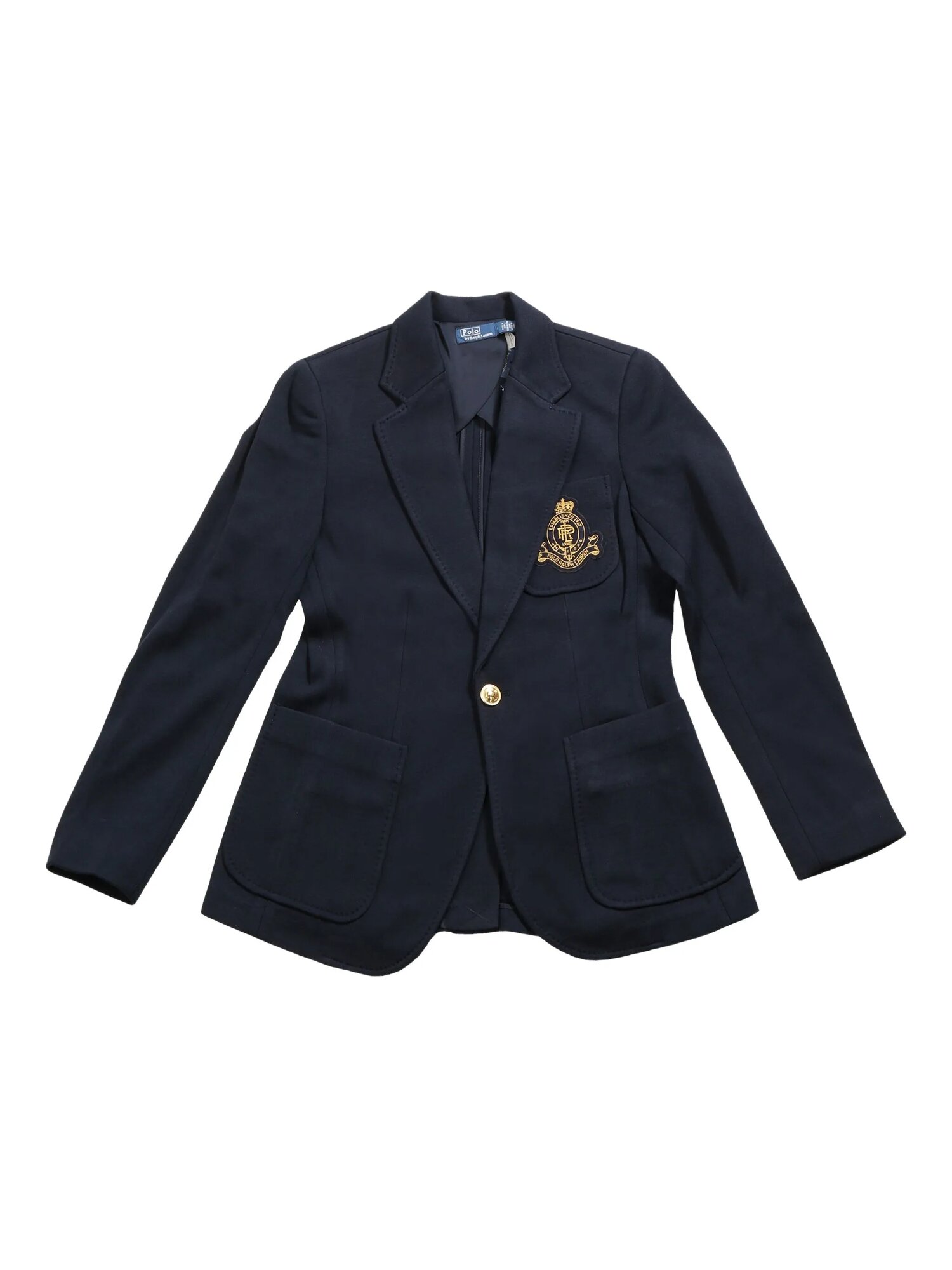 Пиджак Crest-embellished blazer
