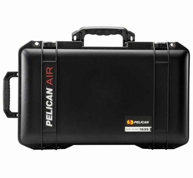 Защитный кейс Peli Air 1535 черный пустой с колесами, водонепроницаемый