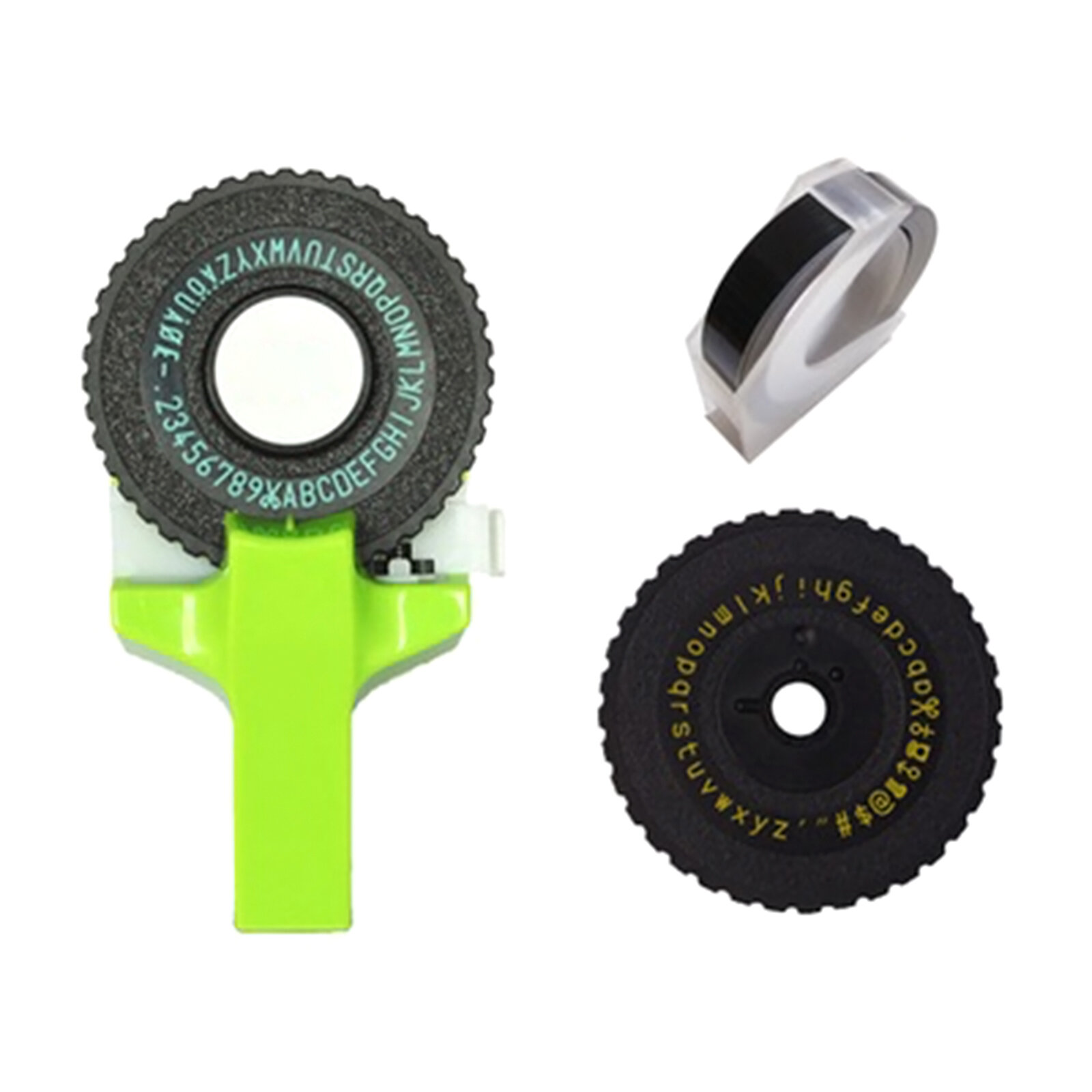 Ручной принтер для 3D-печати + 2 колеса 9 мм + лента для этикеток для 3D-тиснения Motex E101