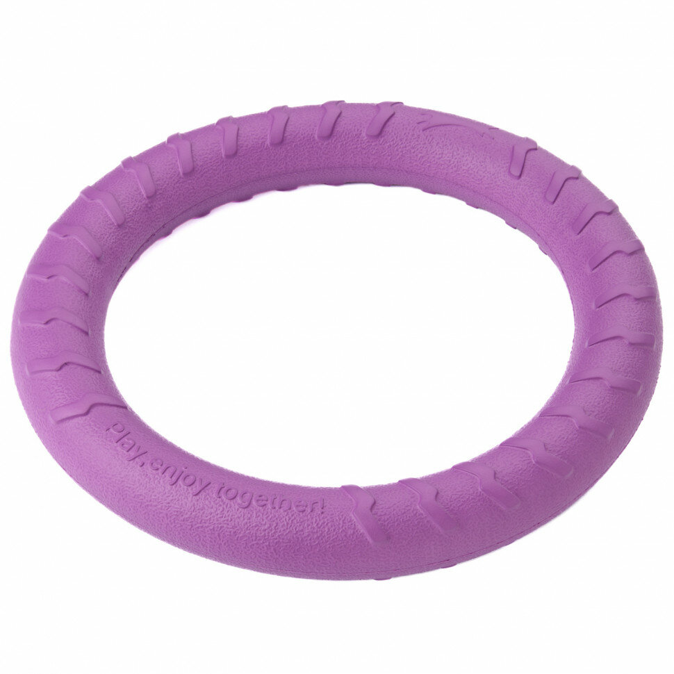 Игрушка Mr.Kranch для собак Кольцо диаметр 28 см сиреневая стоимость за 1 шт. Игрушка для собак