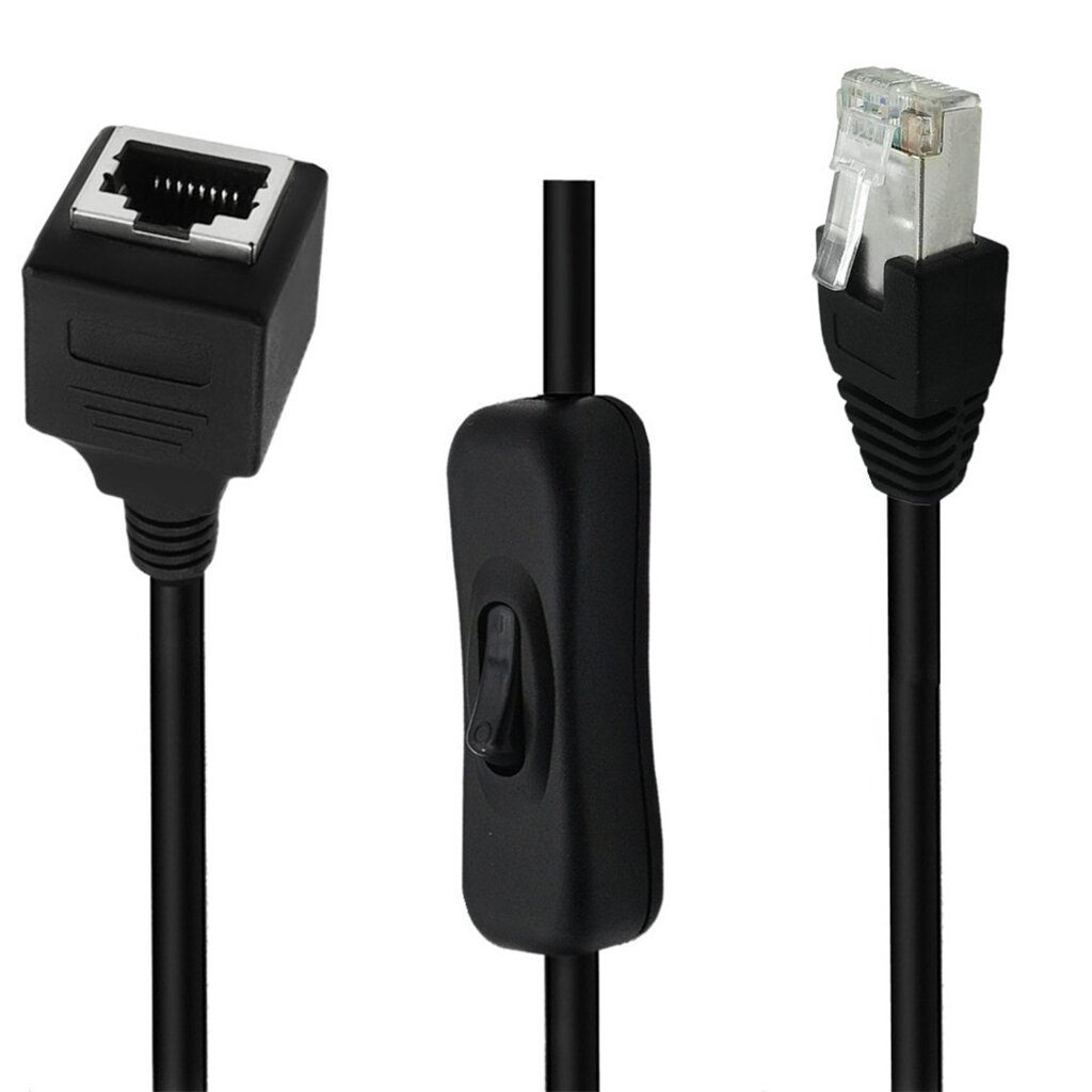 Удлинитель CAT6e RJ45 с Разъемом "Мужчина-женщина" Сетевой Удлинитель для Кабеля Ethernets Cat6/Cat5e/Cat5