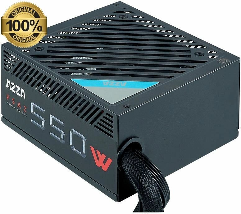 Блок питания компьютера Azza Блок питания ATX 550W PSAZ-550W 80+ bronze