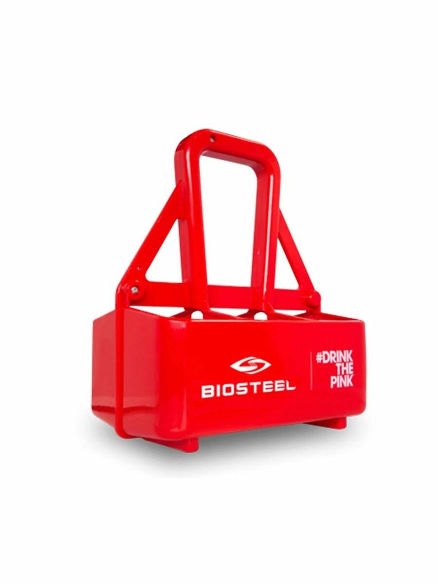 Переноска для бутылок спортивная BIOSTEEL, на 6 шт. Держатель для бутылок