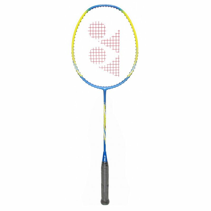 Ракетка для бадминтона Yonex Nanoflare 8S Strung, Yellow/Blue, 4U/5G