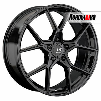 Диски литые LS FlowForming RC72 (BK) 9.0х20/5х127 D71.6 ET45.0