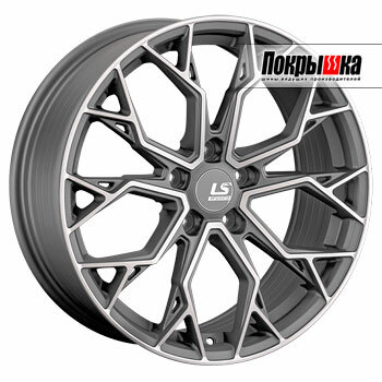 Диски литые LS FlowForming RC61 (MGMF) 8.0х18/5х114.3 D67.1 ET40.0