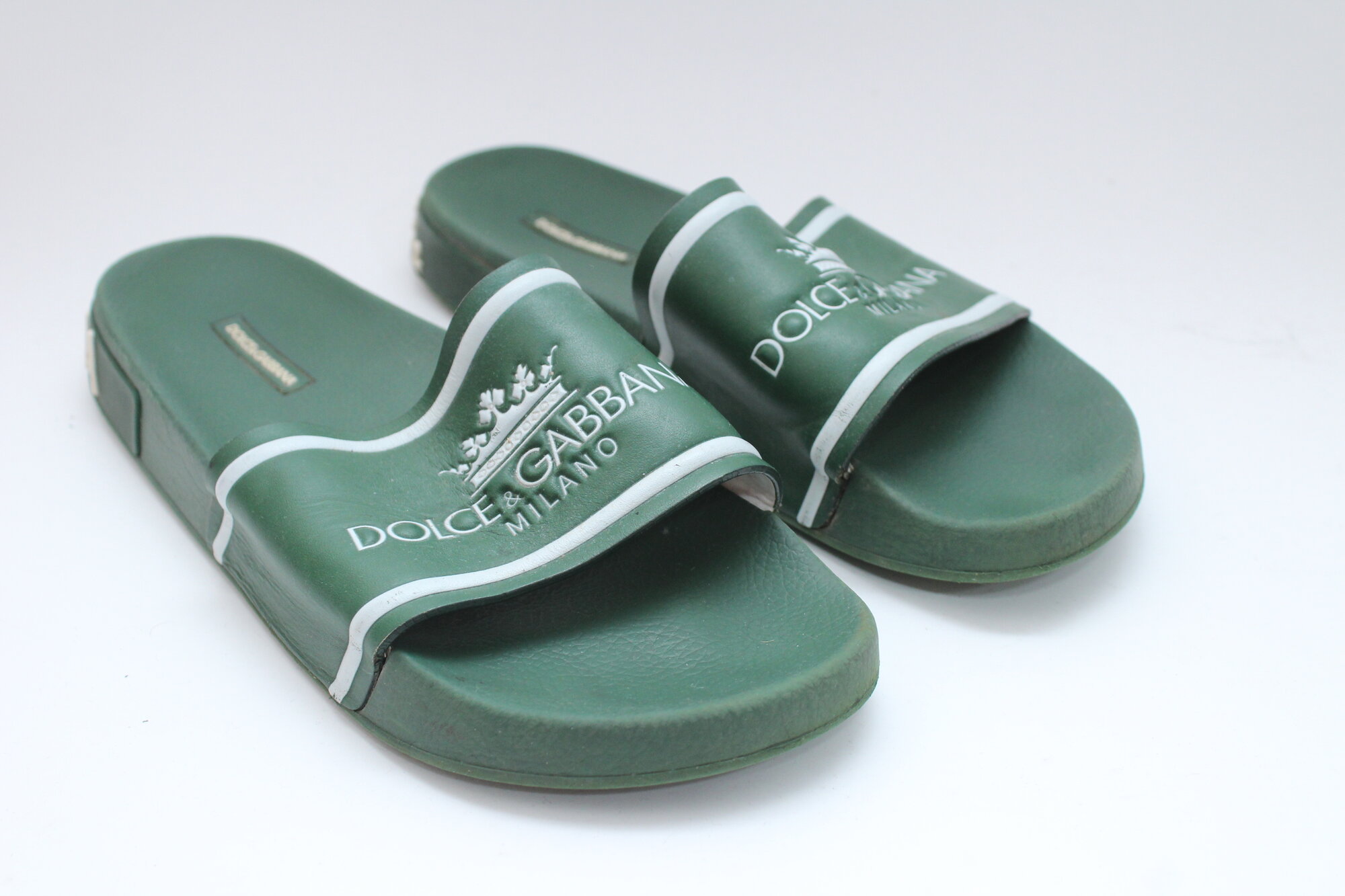 Dolce&Gabbana Saint Barth Кожаные Шлепанцы, 41