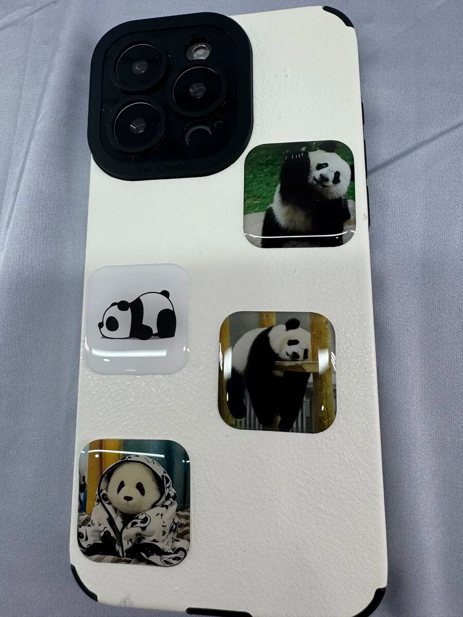 3d стикеры на телефон панда — фото 1