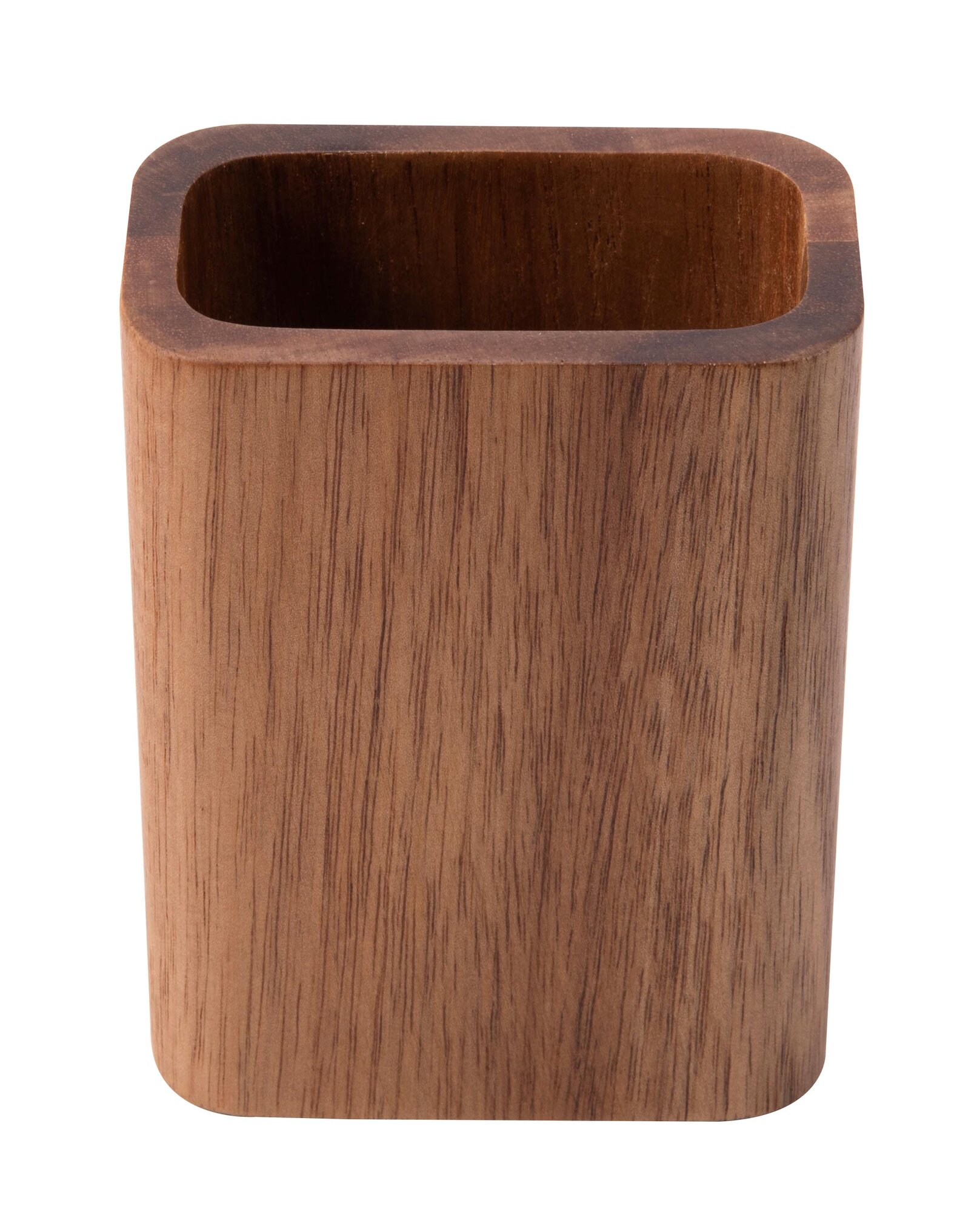 Стакан для зубных щеток VITARTA "Rimal", высота 10,4 см, дерево