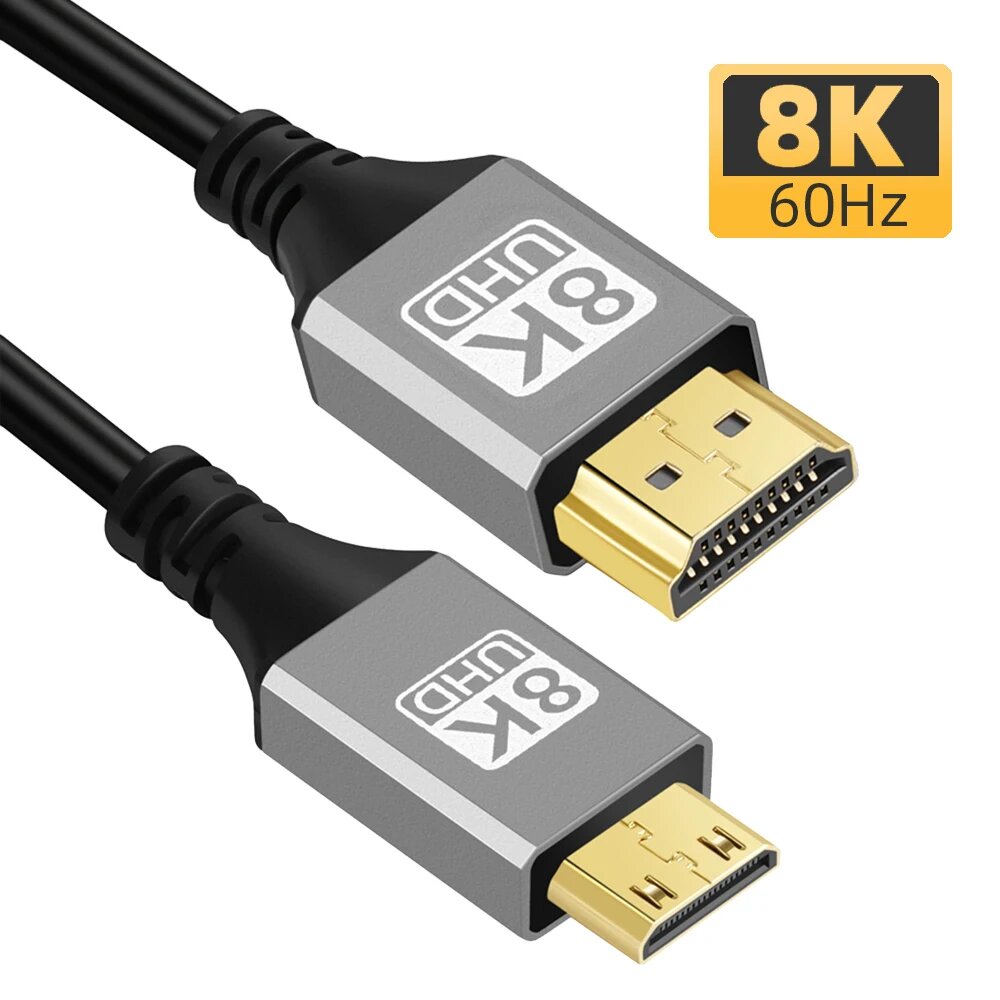 AIXXCO HDMI-кабель Mini HD 2.1 5m