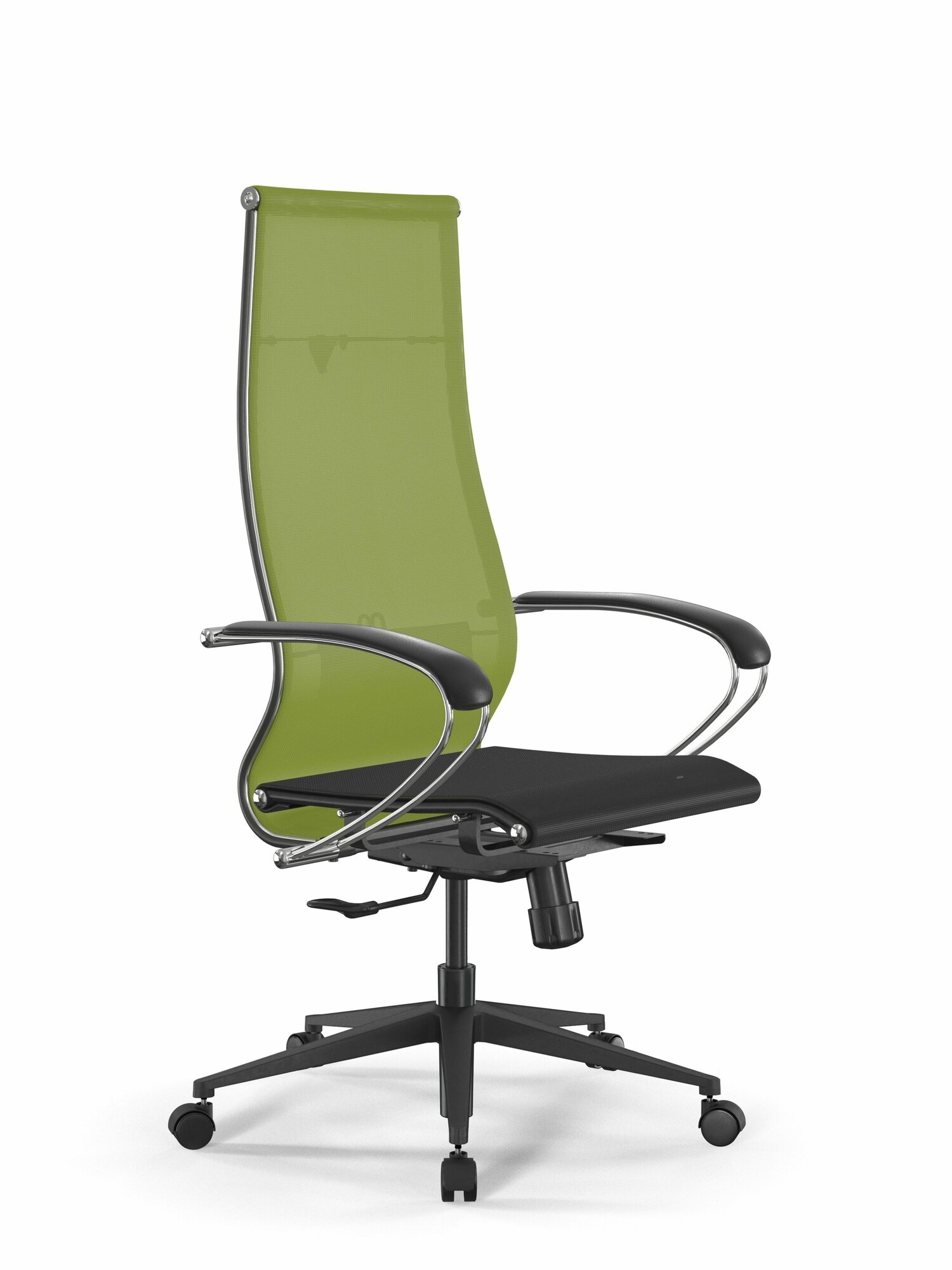 Кресло компьютерное МЕТТА-7/подл.131/осн. Synchro 002 лайм/черный