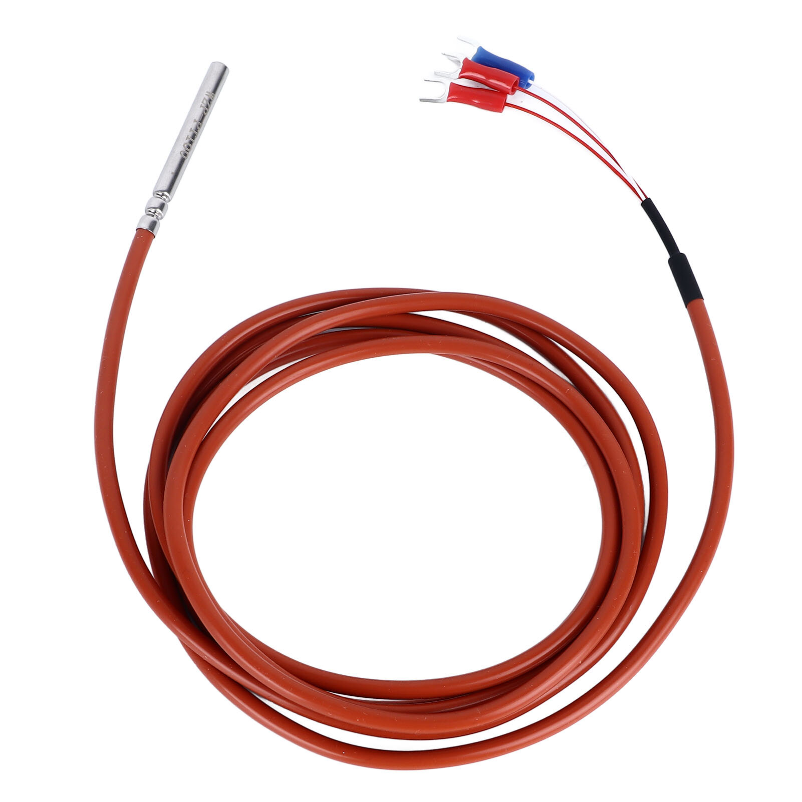 Датчик температуры 2 м нержавеющая сталь водонепроницаемый накатной PT100 ‑50‑350℃ терморезисторный датчик температуры