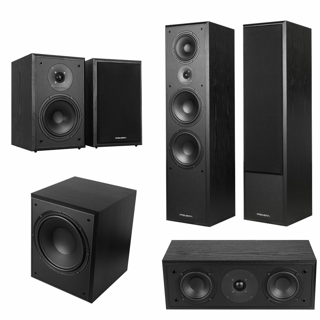 Комплект акустики Premiera Eco Series 5.1 XL Черный