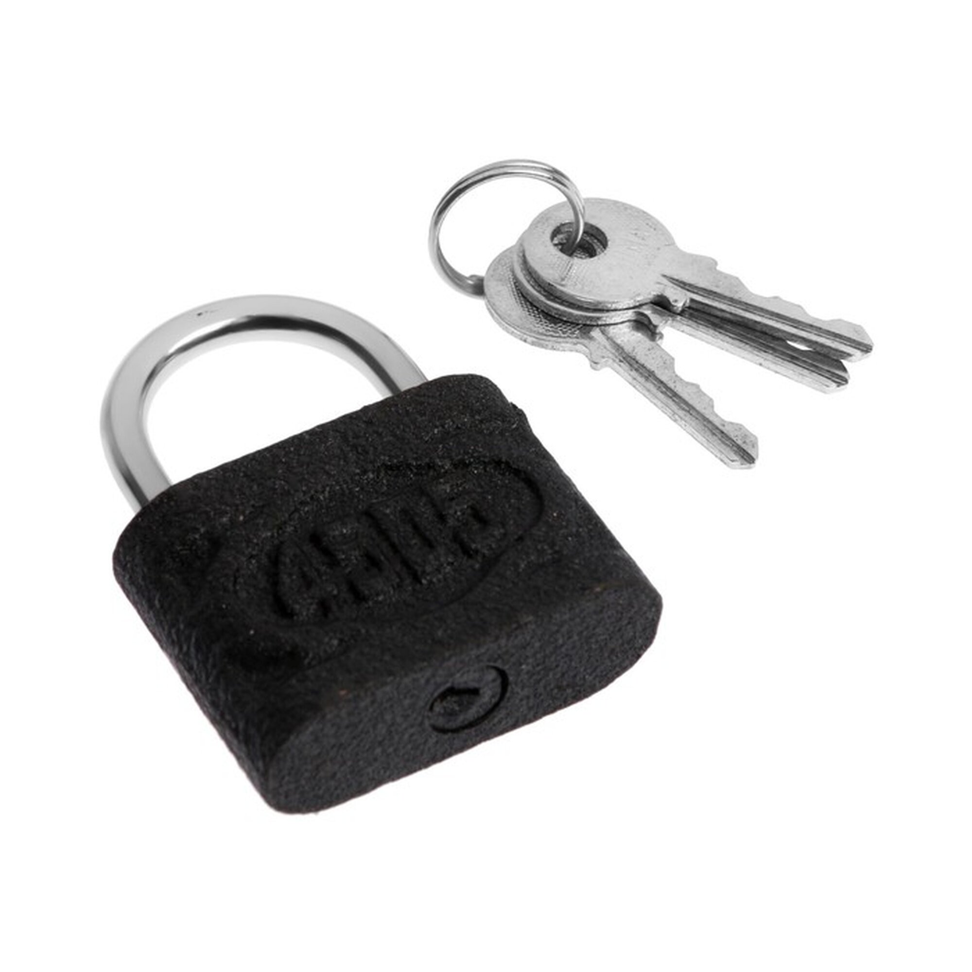 Замок навесной тундра, материал корпуса чугун, 50 мм, черный, 1 шт.