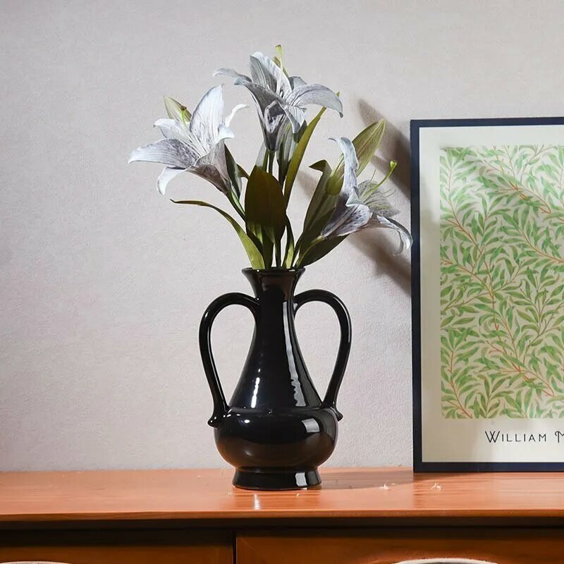 Ваза, 24 см , Керамика, 1 шт