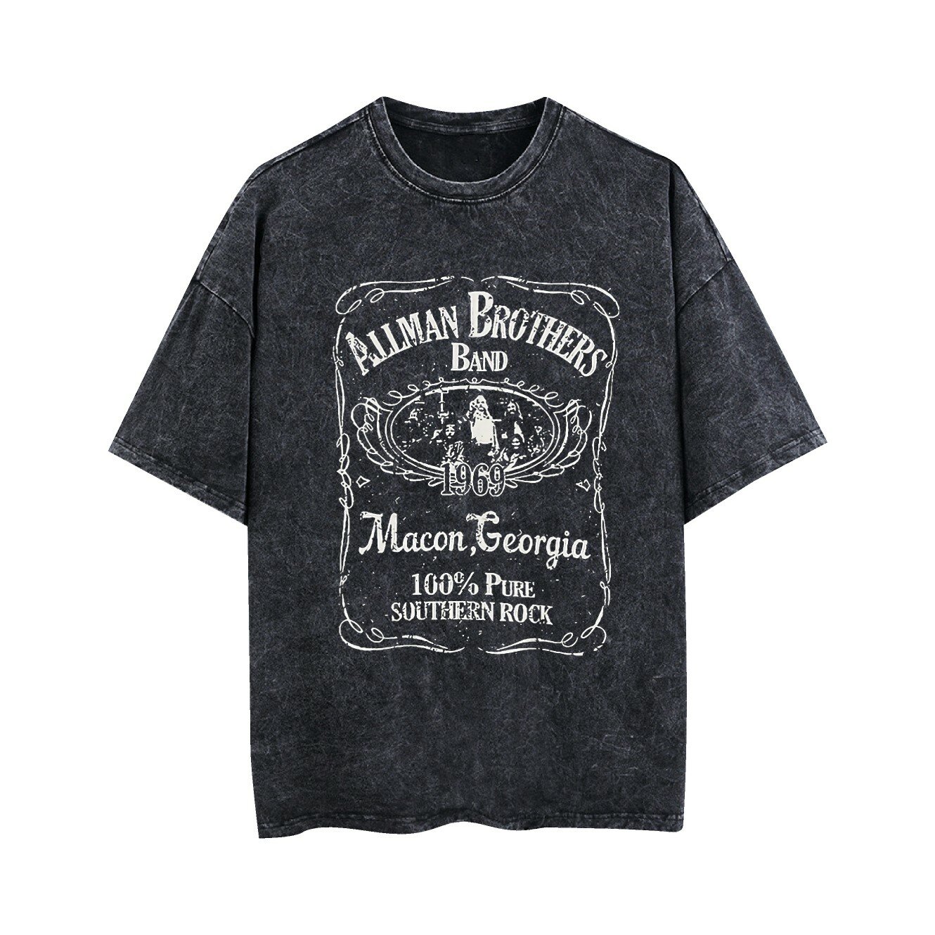 Allmans Brothers Смешные спиртные напитки этикетка футболка футболка тройник лучший уникальный новинка