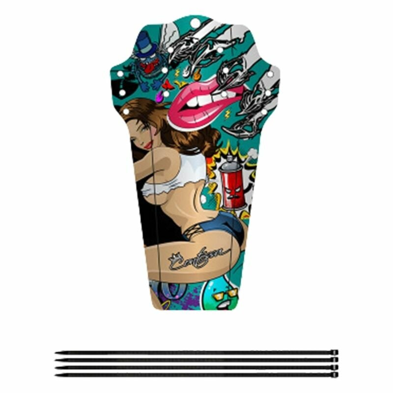 Съемный грязезащитный щиток для велосипеда