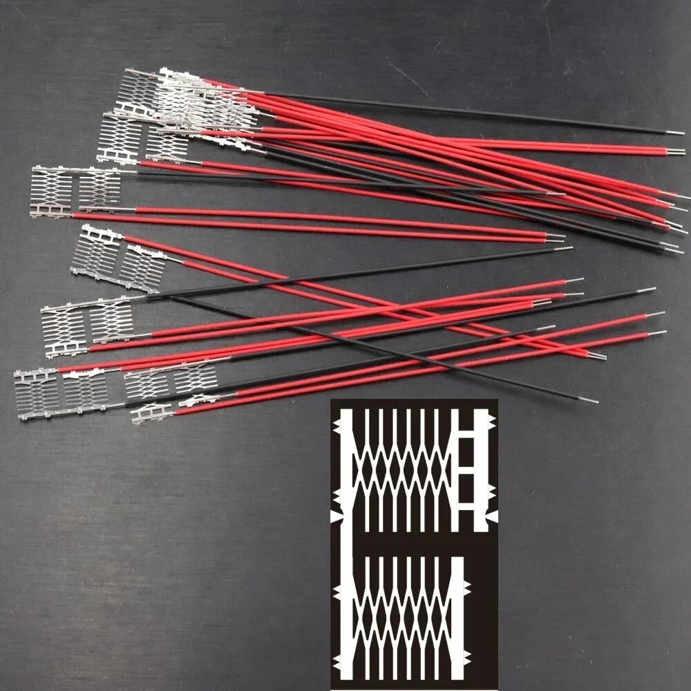 Ручной инструмент сетка 0,6/0,8/1,0/1,1 Ом, Dual-6x11-0.8ohm, 100pcs