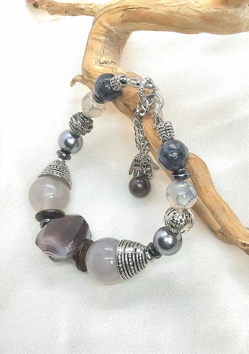 Браслет, агат