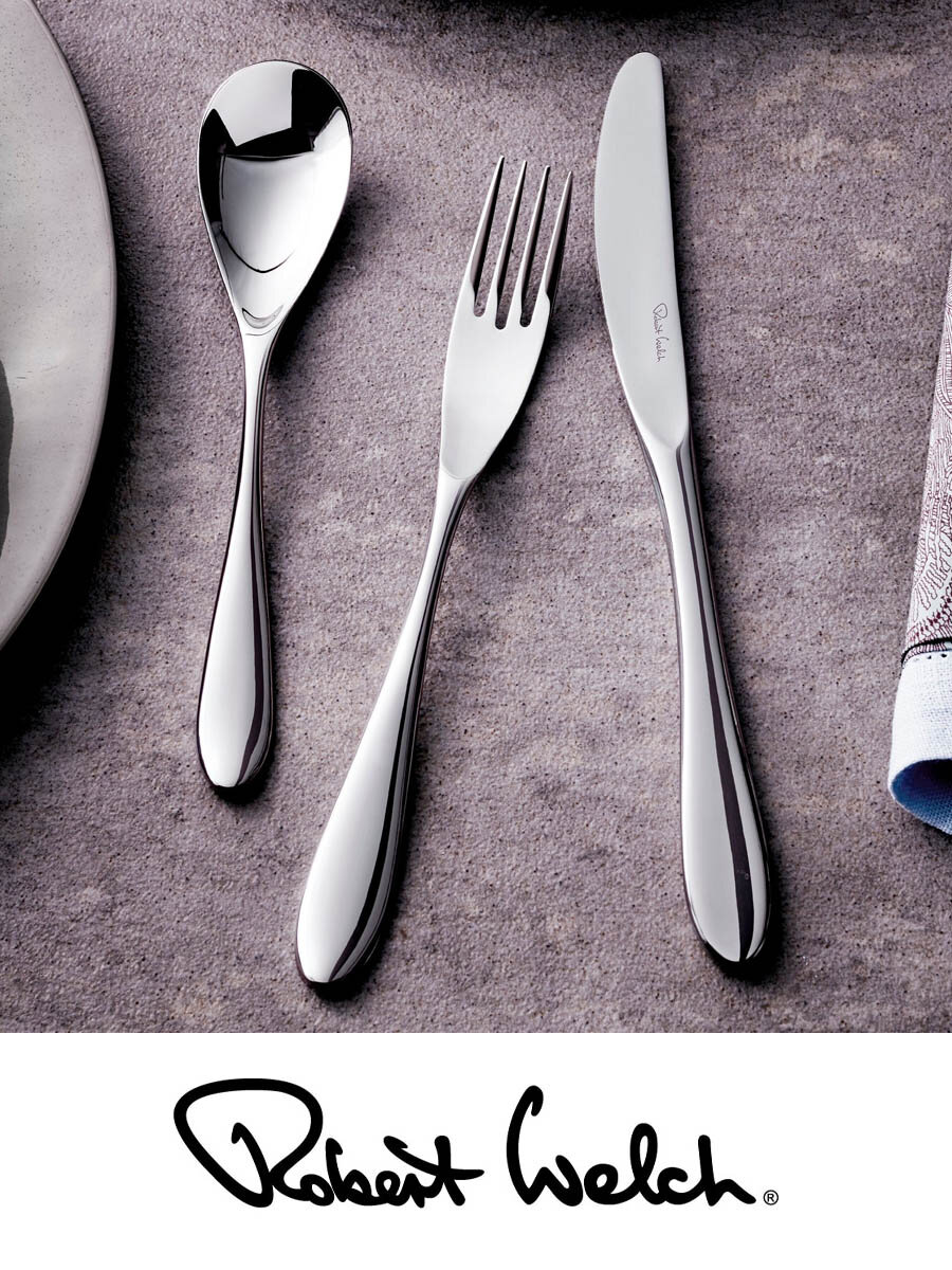 Набор столовых приборов Robert Welch Bourton Bright на 6 персон, 24 предмета