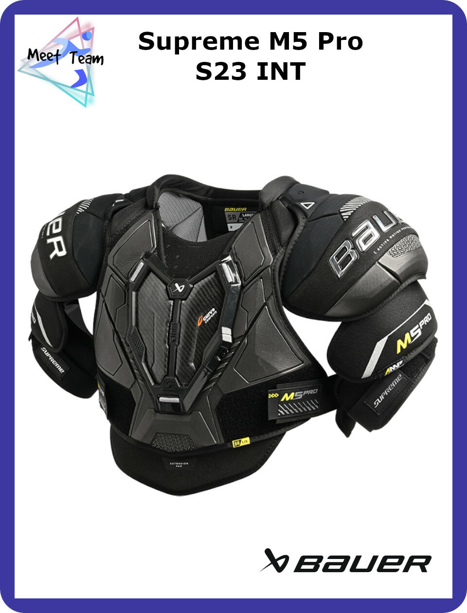 Нагрудник хоккейный BAUER Supreme M5 Pro S23 INT