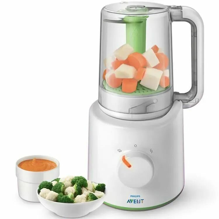 Avent Пароварка-блендер Avent SCF870/22, белый