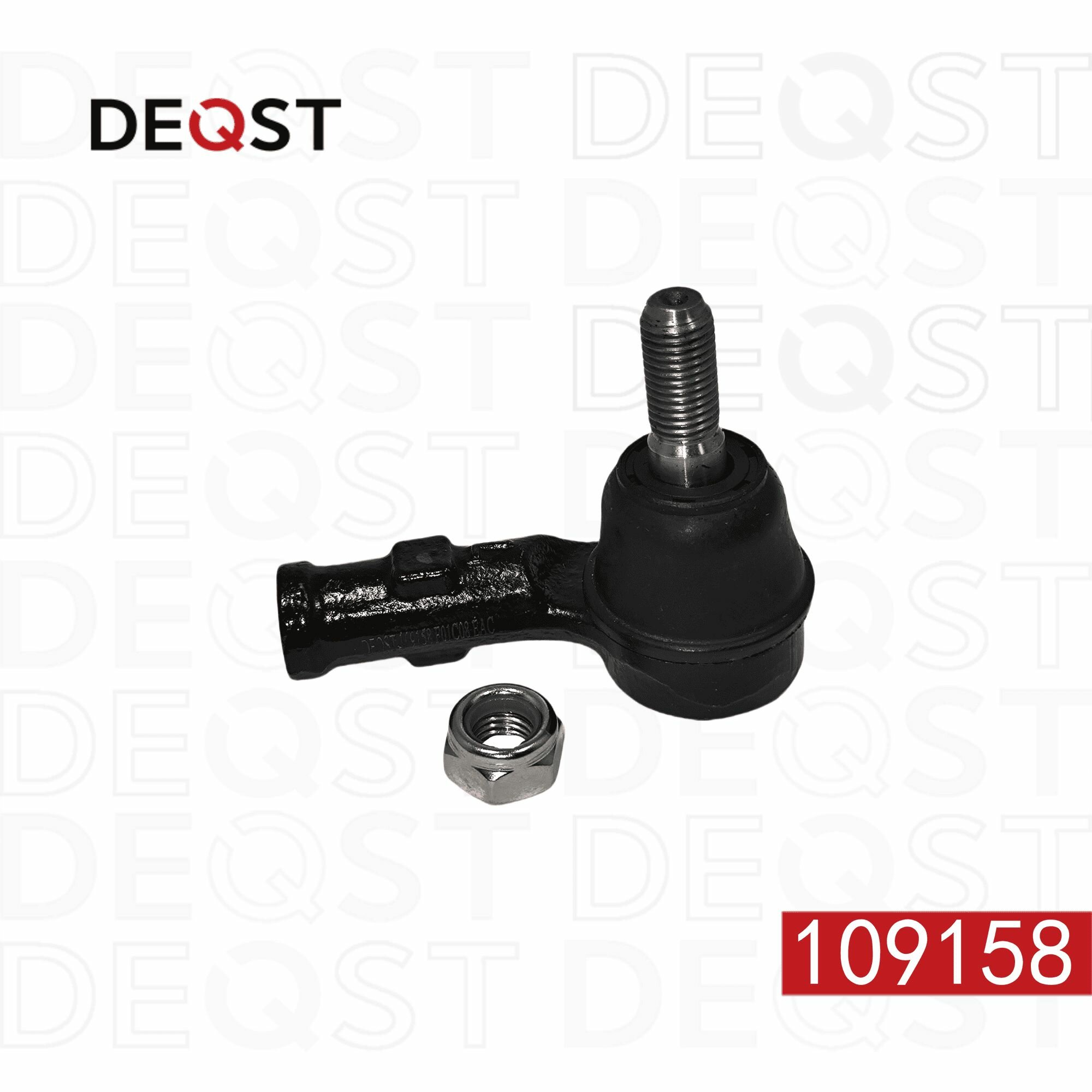 Тяга рулевая наконечник Deqst 109158 левый Chery Amulet, FLAGCLOUD (A15) 01.03-